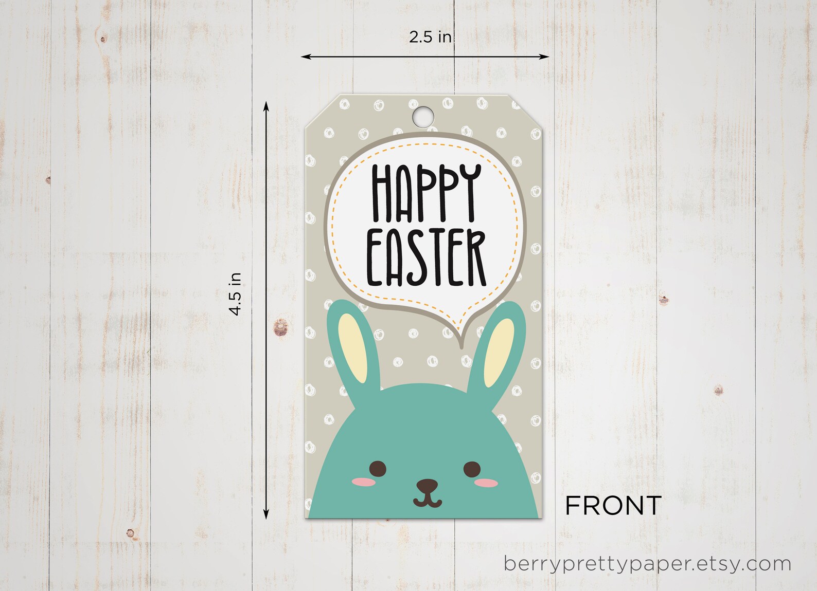 Printable Gift Tags for Easter - Easter Tags Download - Print and Cut ...