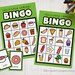 Bingo in Spanish for Kids Food Version - Bingo Game to Learn Spanish ...