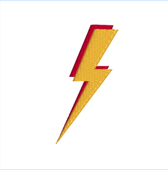 Embroidery Flash Embroidery Design Lightning Bolt Machine Embroidery ...