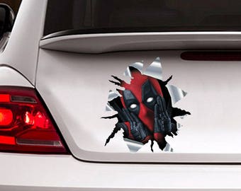 Deadpool decal | Etsy