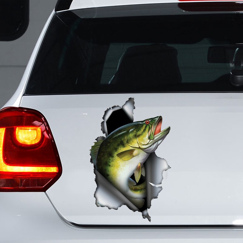 Fishing Decal - Etsy