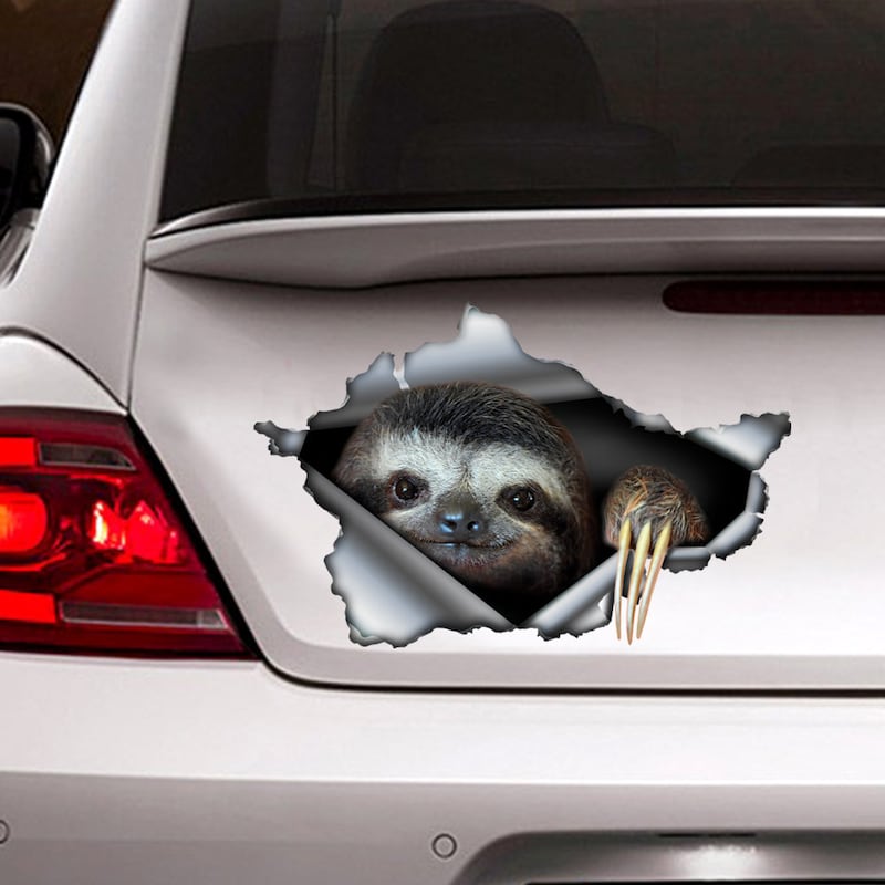 Sloth Decals - Etsy