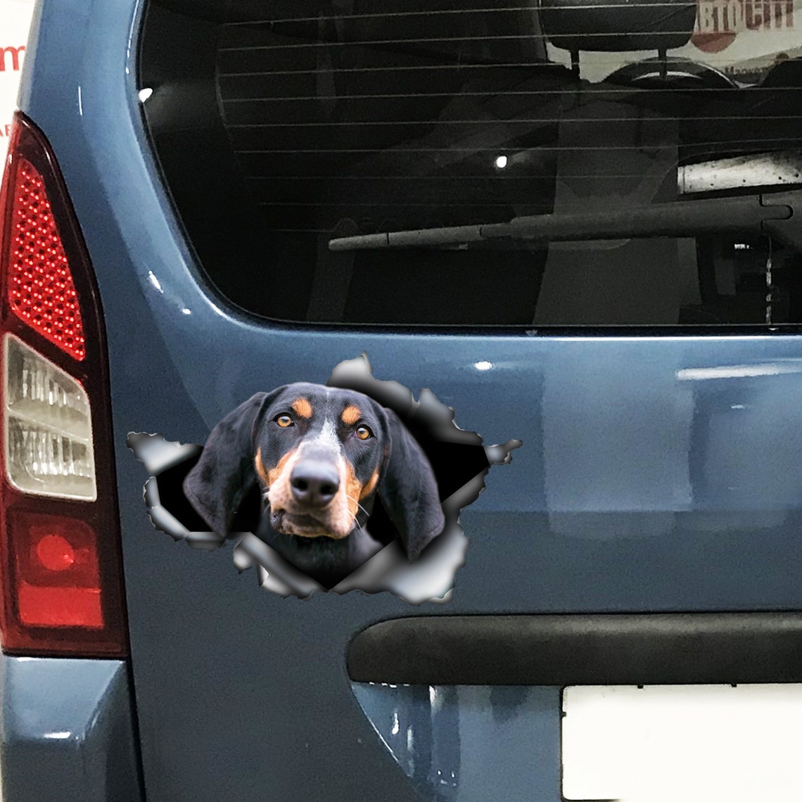 Bluetick Coonhound Car Decal Bluetick Coonhound Magnet - Etsy