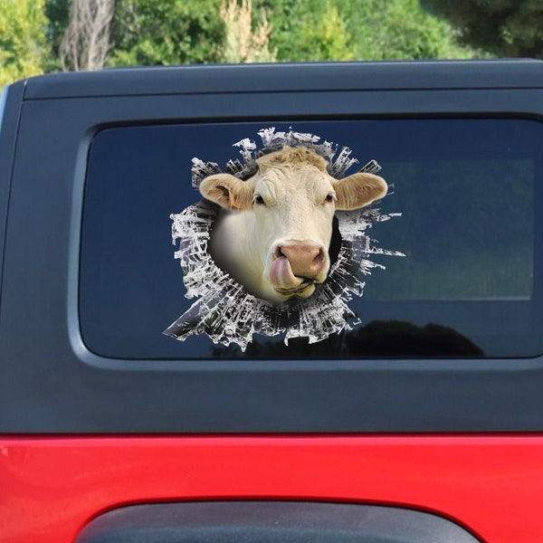 Cow Window Decals - Etsy