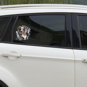 Aussie Window Decal, Australian Shepherd Sticker, Australian Shepherd ...