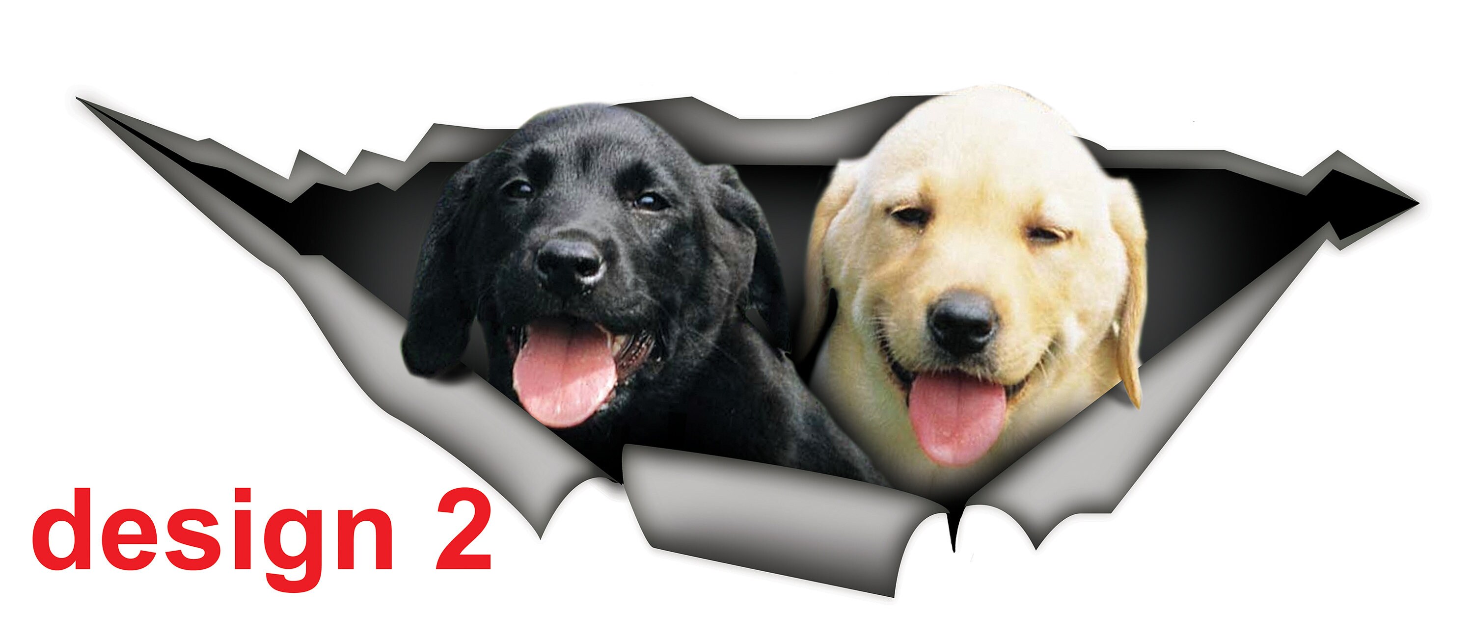 Labrador Car Decal, Dog Car Decal, Vinyl Decal, Car Decoration, Lab ...