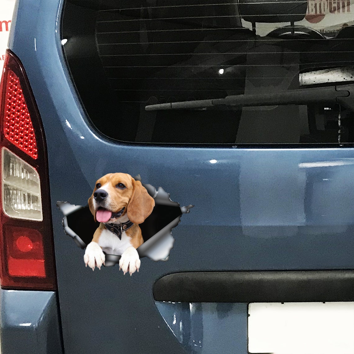 Funny Car Decal Beagle Decal Beagle Magnet Beagle Sticker | Etsy