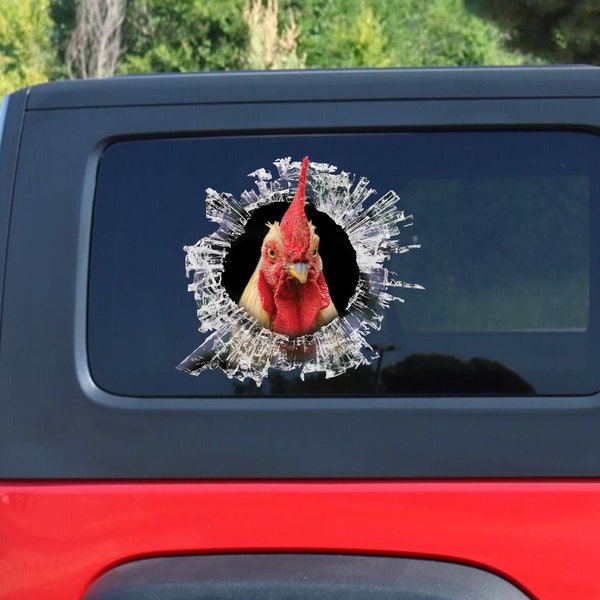 Rooster Decals - Etsy