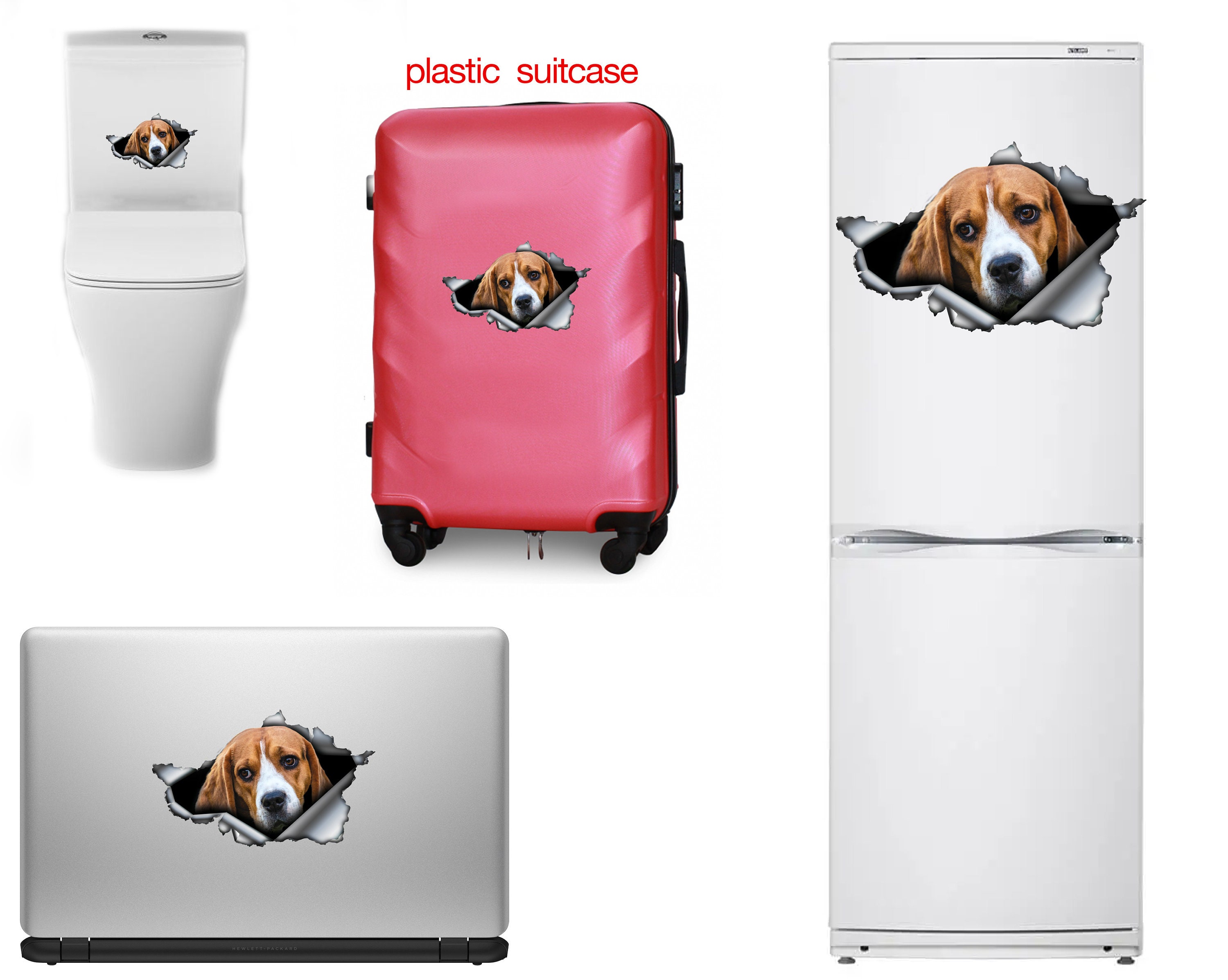 Beagle Car Decal, Beagle Magnet, Beagle Sticker, Car Decoration - Etsy