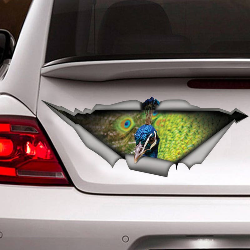 Peacock Stickers - Etsy