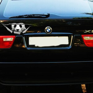 Panda Car Decal, Panda Magnet, Car Sticker, Panda Sticker , Funny Decal ...