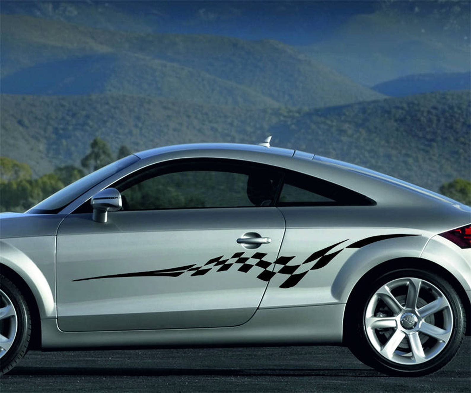 Car Decal Lines 2 Set Car Sticker Decal for Man Car - Etsy