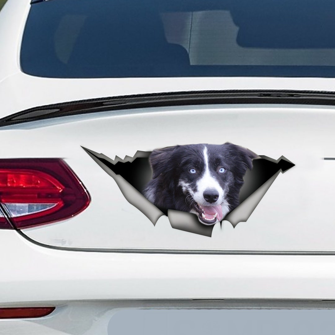 Black and White Aussie Car Decal, Aussie Magnet, Aussie Decal ...