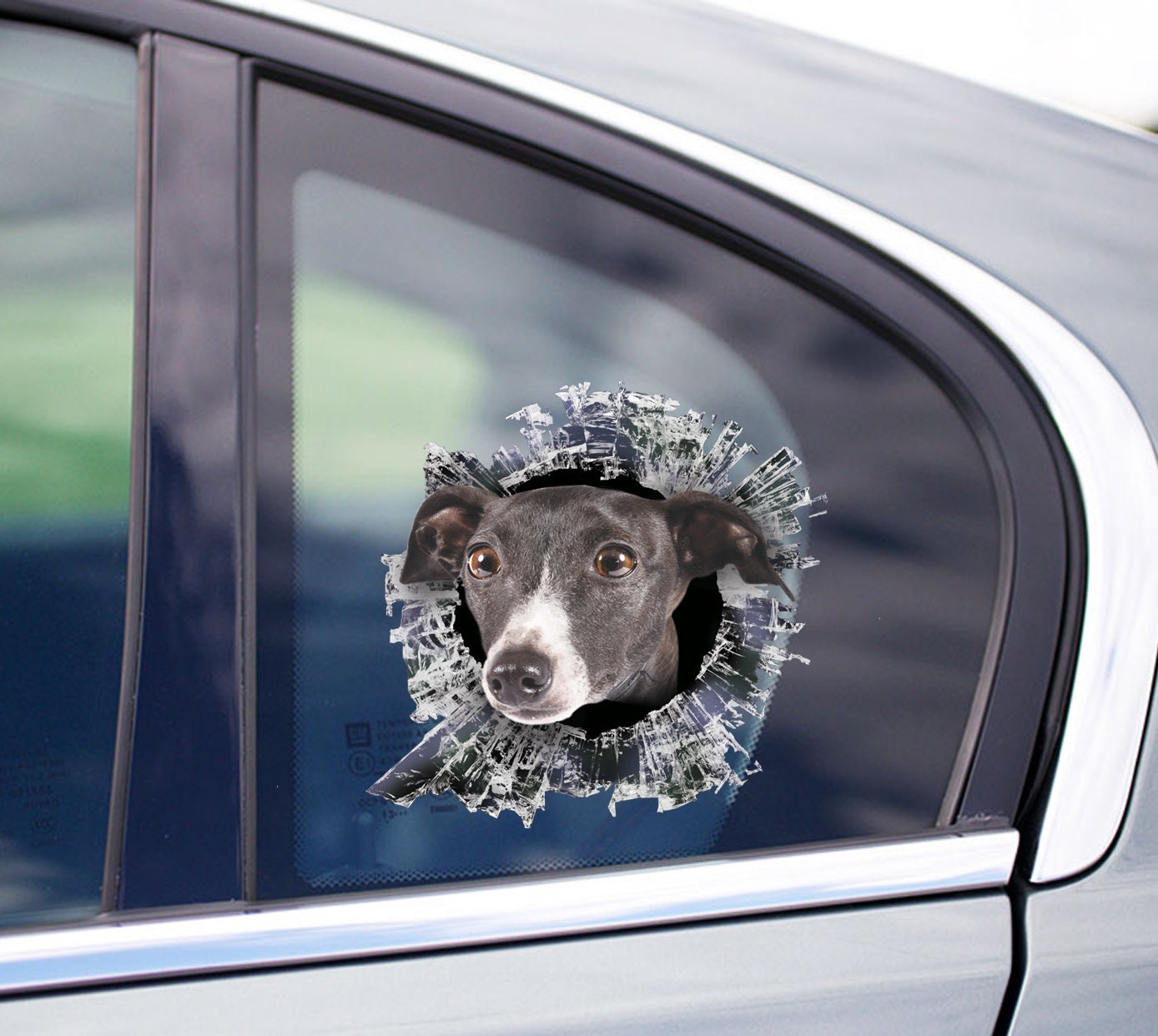 Greyhound Window Decal, Greyhound Sticker, Greyhound Car Decal - Etsy