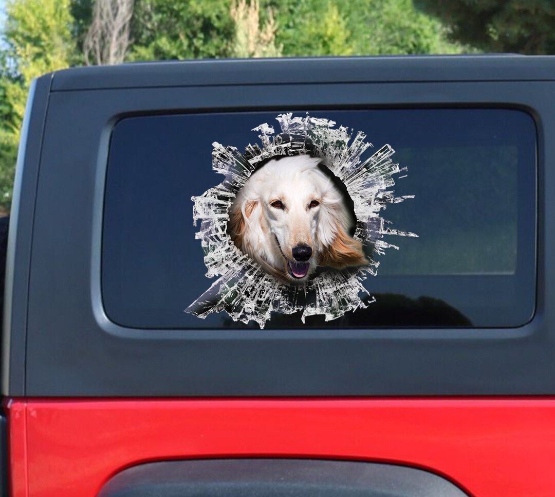Afghan Hound Window Decal , Car Sticker, Afghan Hound Sticker - Etsy