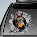 Chicken Window Decal Chicken Car Decal Funny Chicken Sticker - Etsy