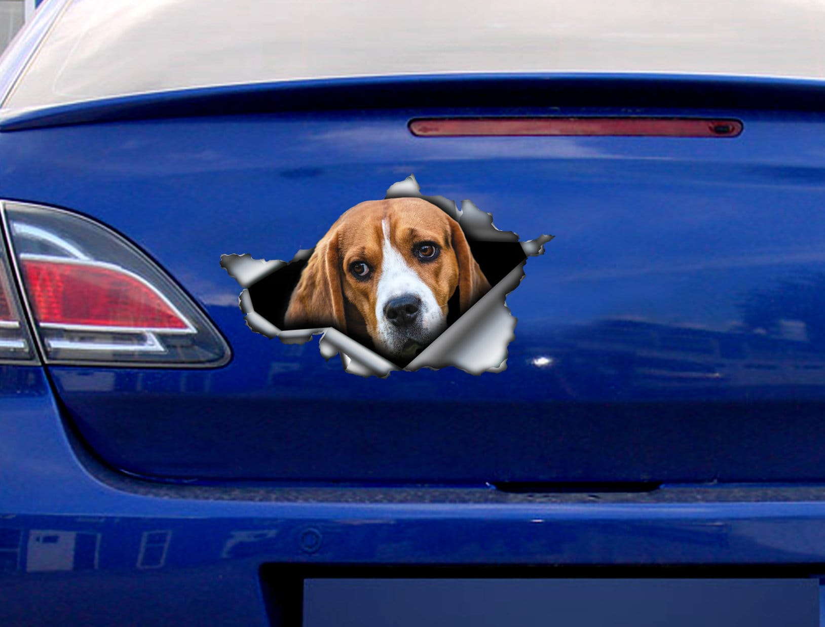 Beagle Car Decal, Beagle Magnet, Beagle Sticker, Car Decoration - Etsy