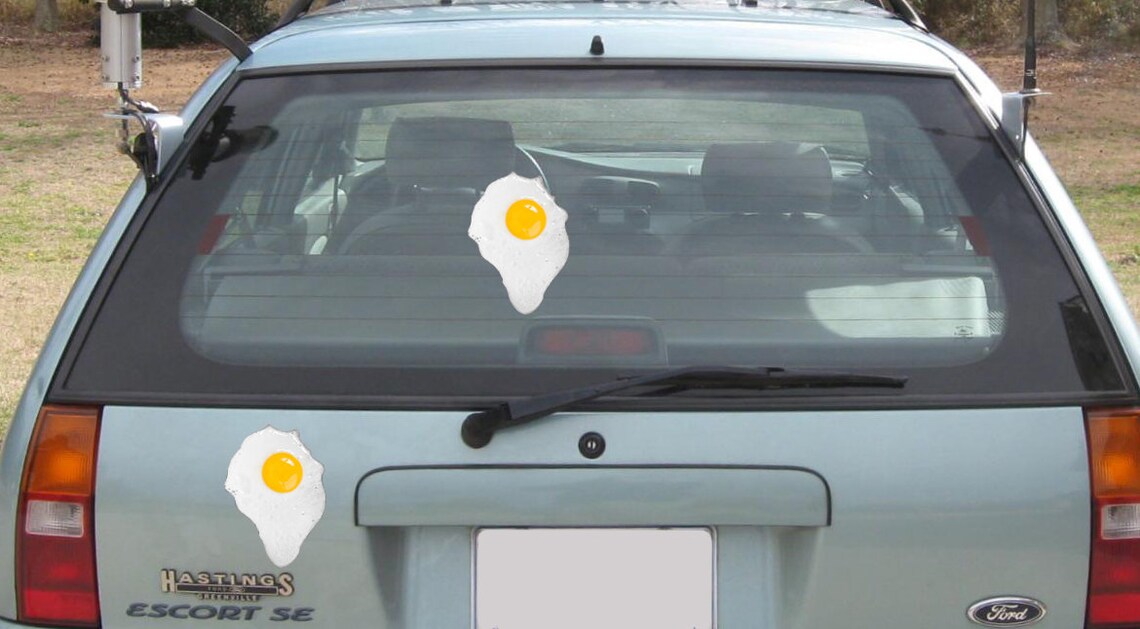 STICKER Egg Window Sticker Car Sticker Egg Car Decal Funny - Etsy