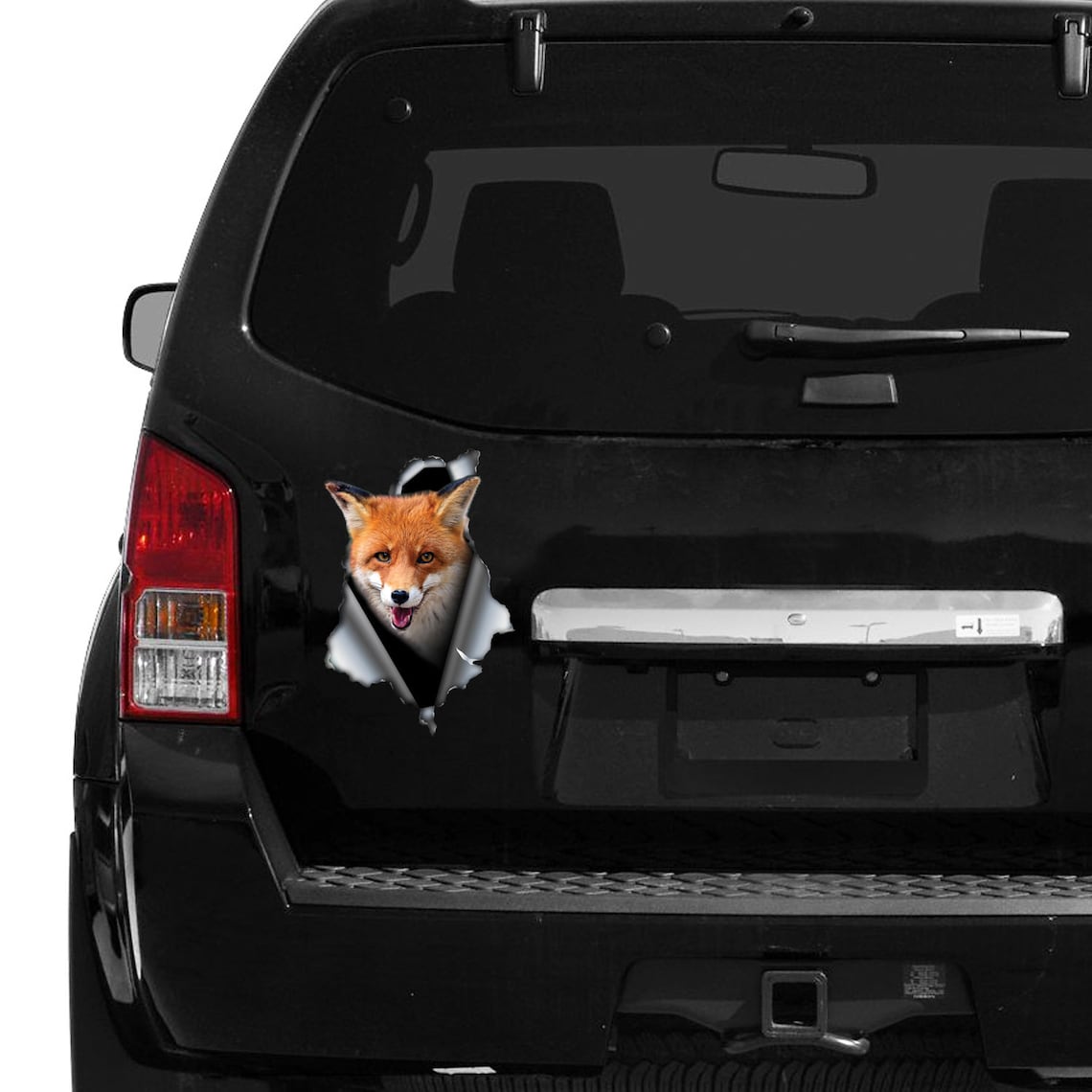 Red Fox Car Decal Red Fox Magnet Red Fox Sticker | Etsy