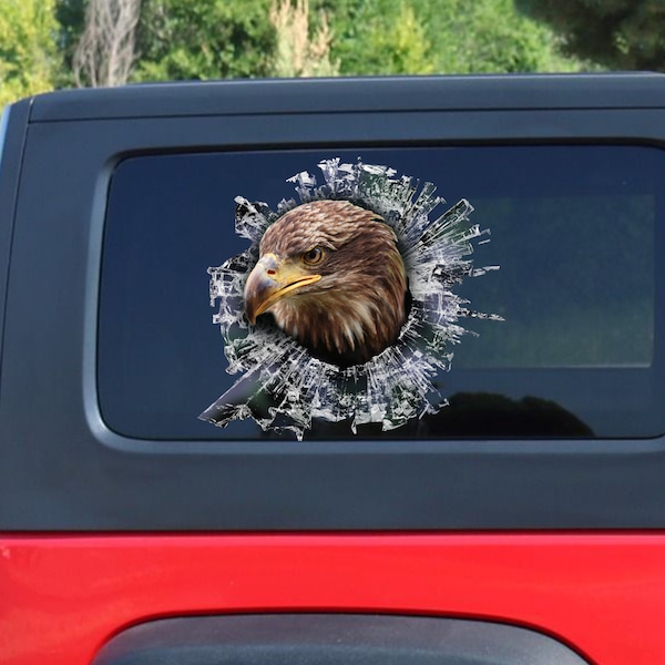 Golden Eagle Decal - Etsy