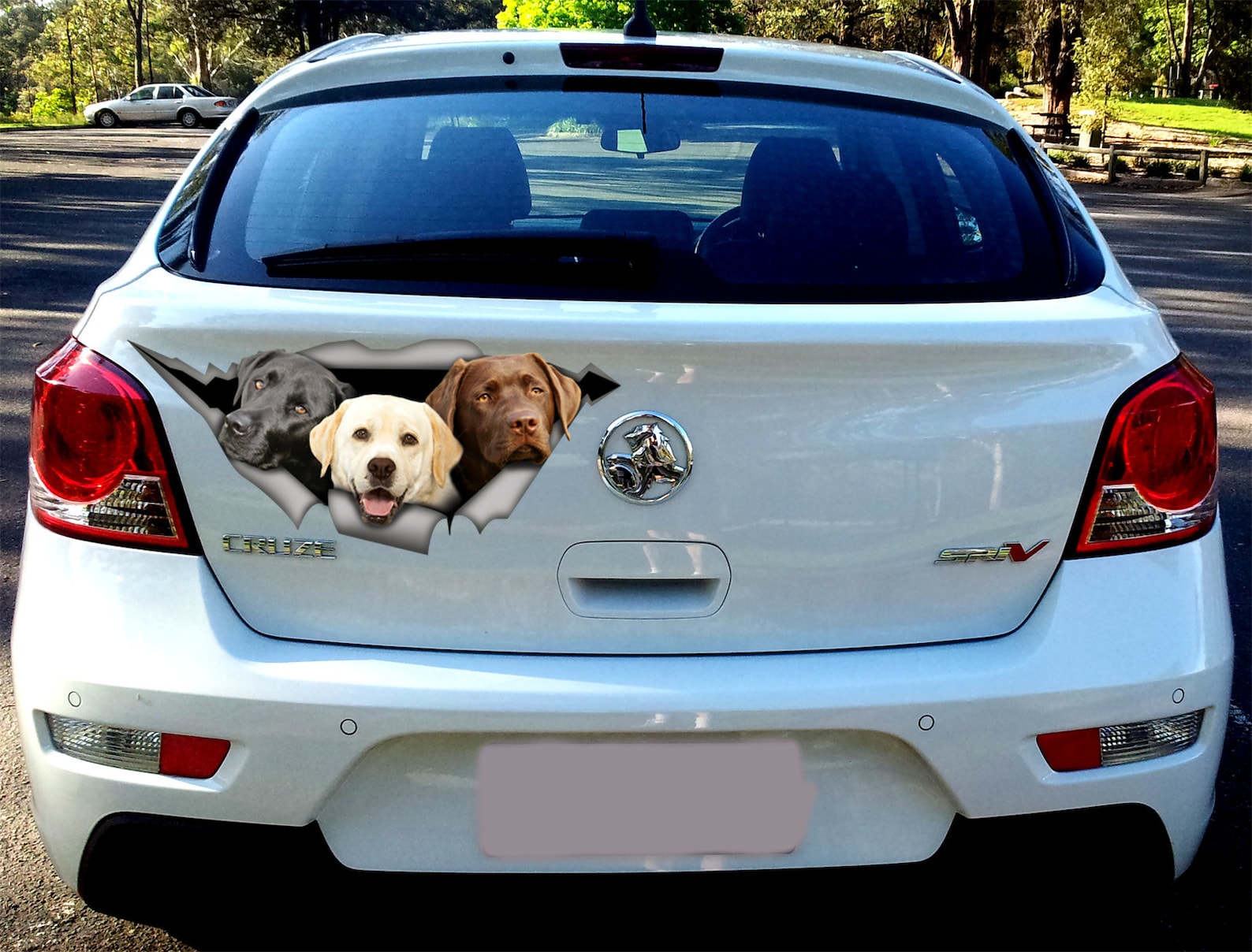 Lab Sticker, Golden Lab, Chocolate Lab, Black Lab, Labrador Car Decal ...