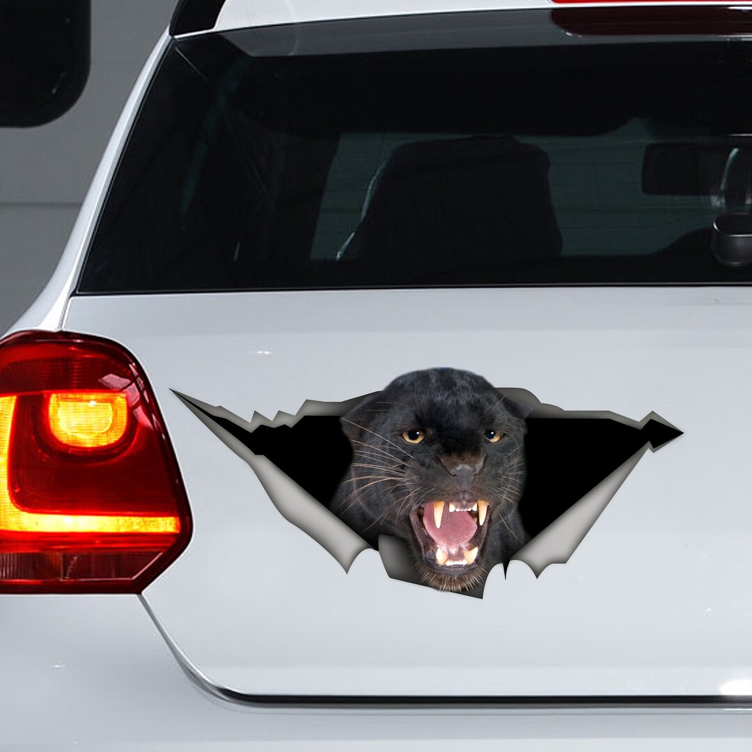 Panther Car Decal, Panther Car Sticker, Panther Fridge Magnet , Panther ...