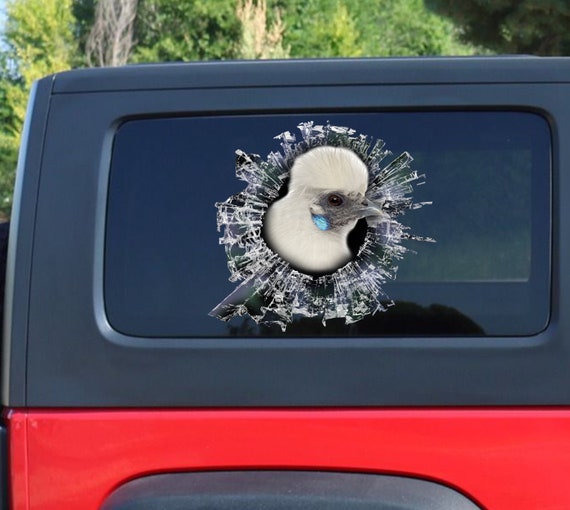 Silkie Window Decal Chicken Car Decal Silkie Chicken Sticker - Etsy
