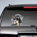 Tri-color Corgi Window Decal, Corgi Window Sticker, Funny Corgi Decal ...