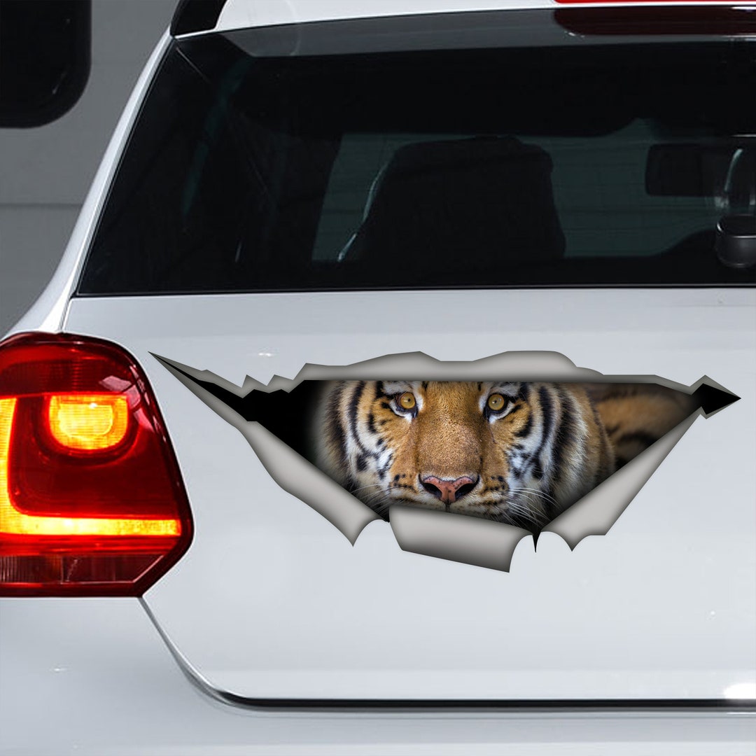 Tiger Car Sticker, Tiger Car Decal, Tiger Magnet - Etsy