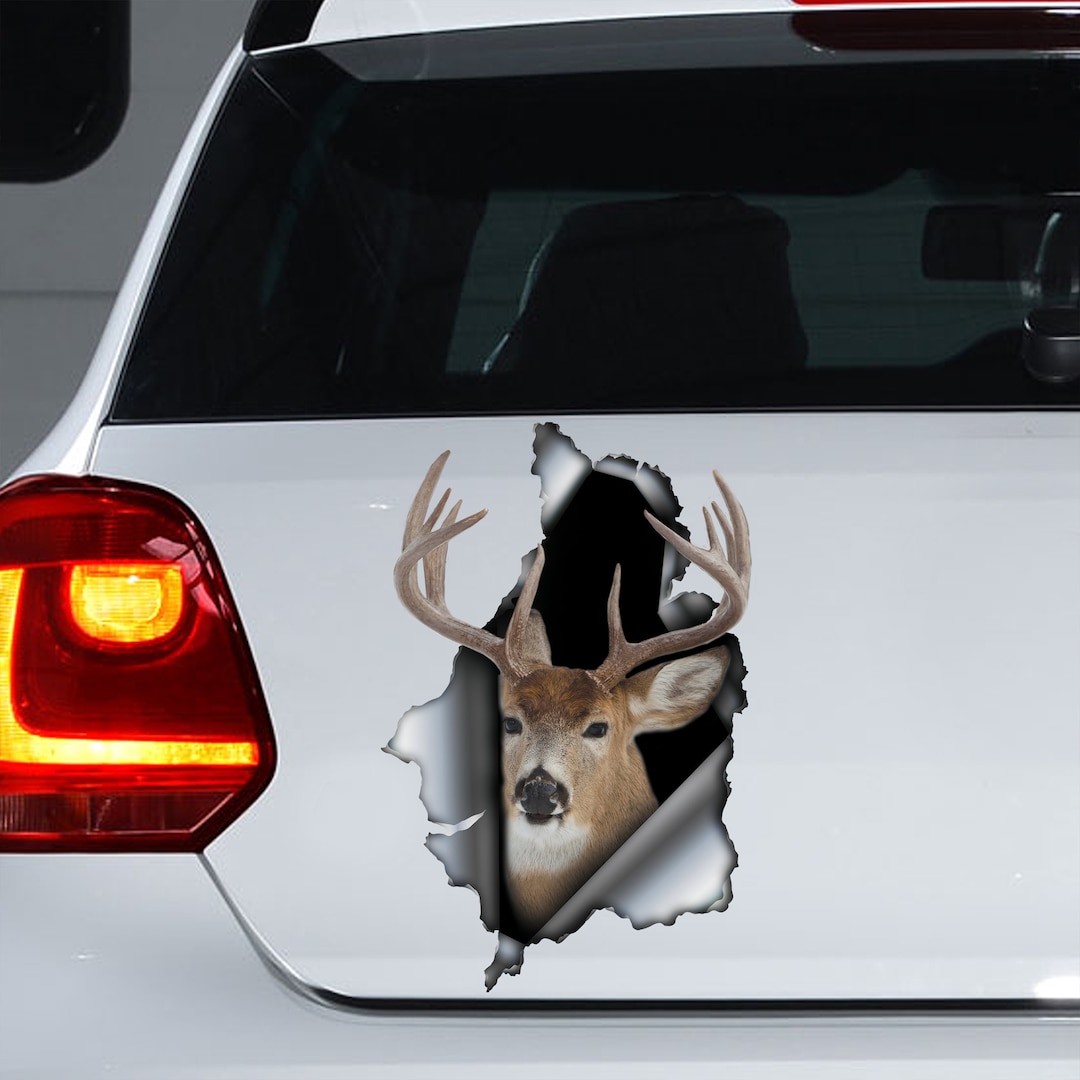Big Buck Car Decal, Buck Magnet, Buck Sticker, Car Decoration - Etsy