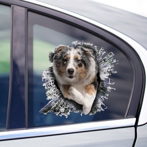 Aussie Window Decal, Australian Shepherd Sticker, Australian Shepherd ...