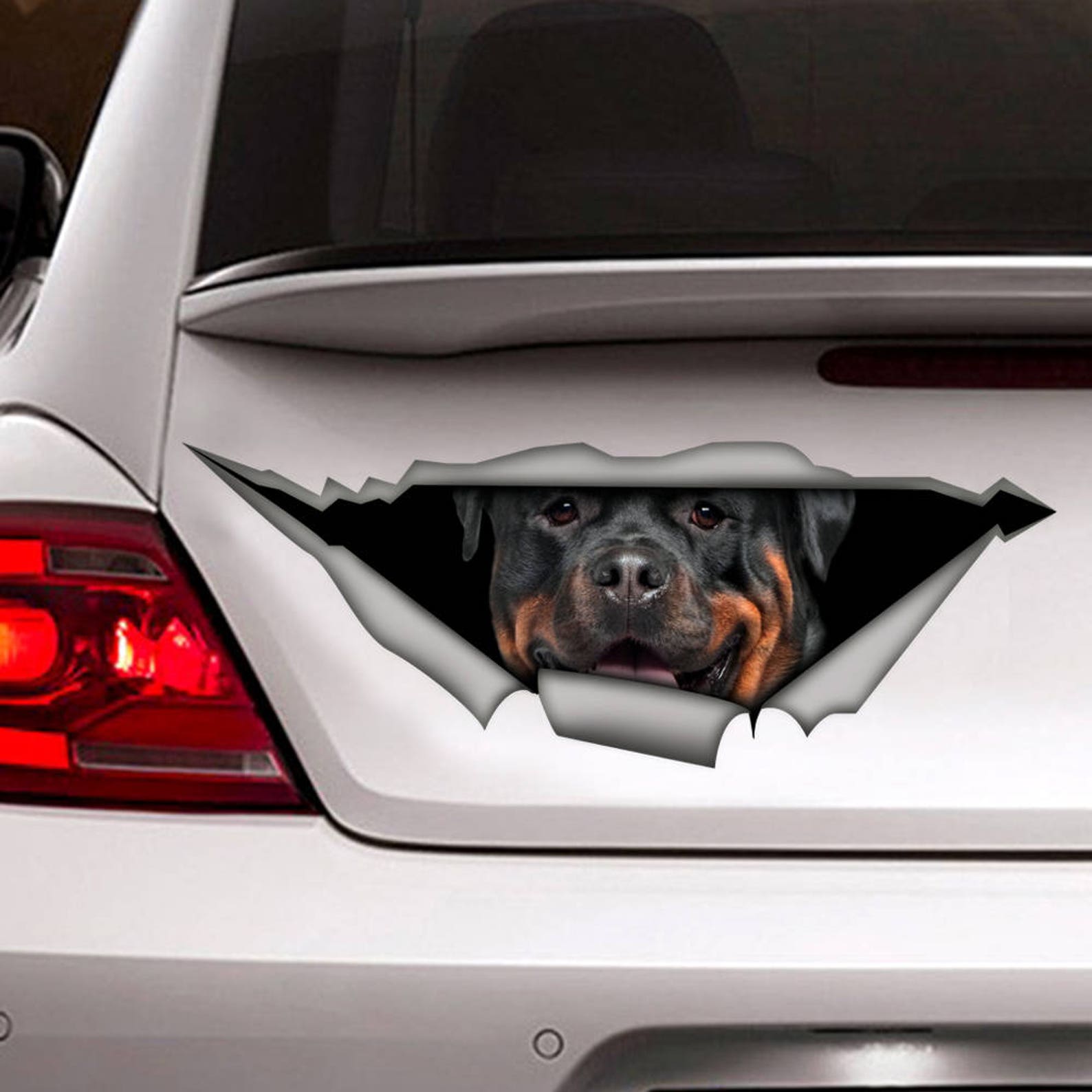 Rottweiler Car Decal Rott Decal Rott Magnet Rottweiler - Etsy