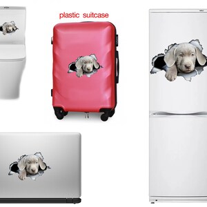 Silver Lab Puppy Car Decal, Lab Decal, Silver Labrador Sticker, Pet ...