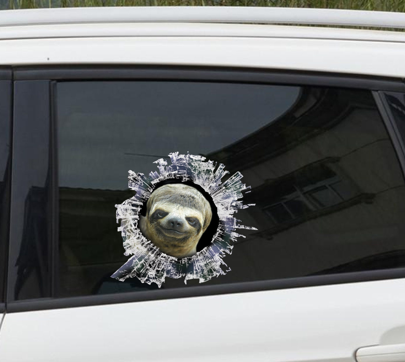 Sloth Window Sticker Laptop Sticker Funny Decal Sloth Decal - Etsy Ireland