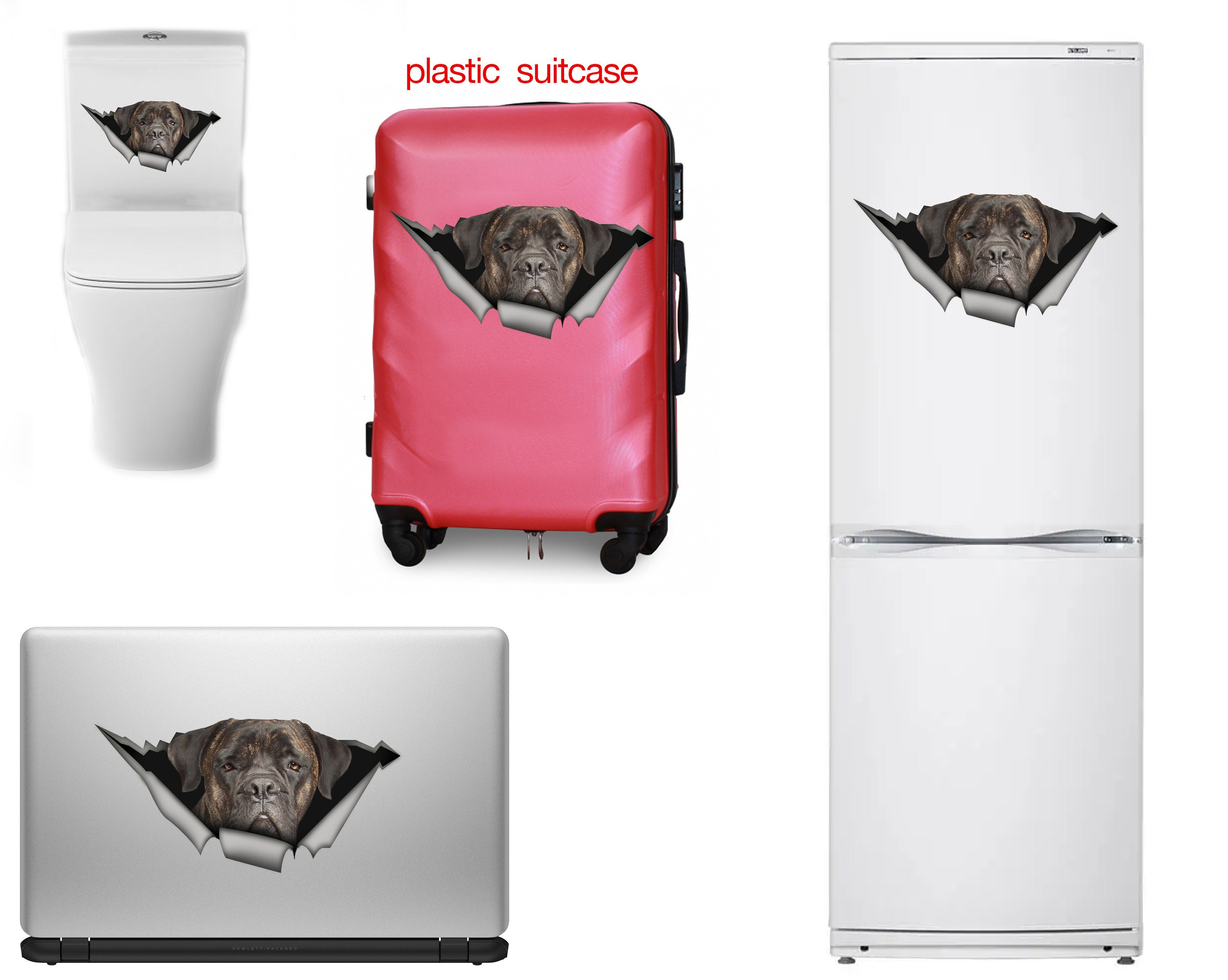 Brindle Cane Corso Car Decal Brindle Cane Corso Sticker Cane - Etsy