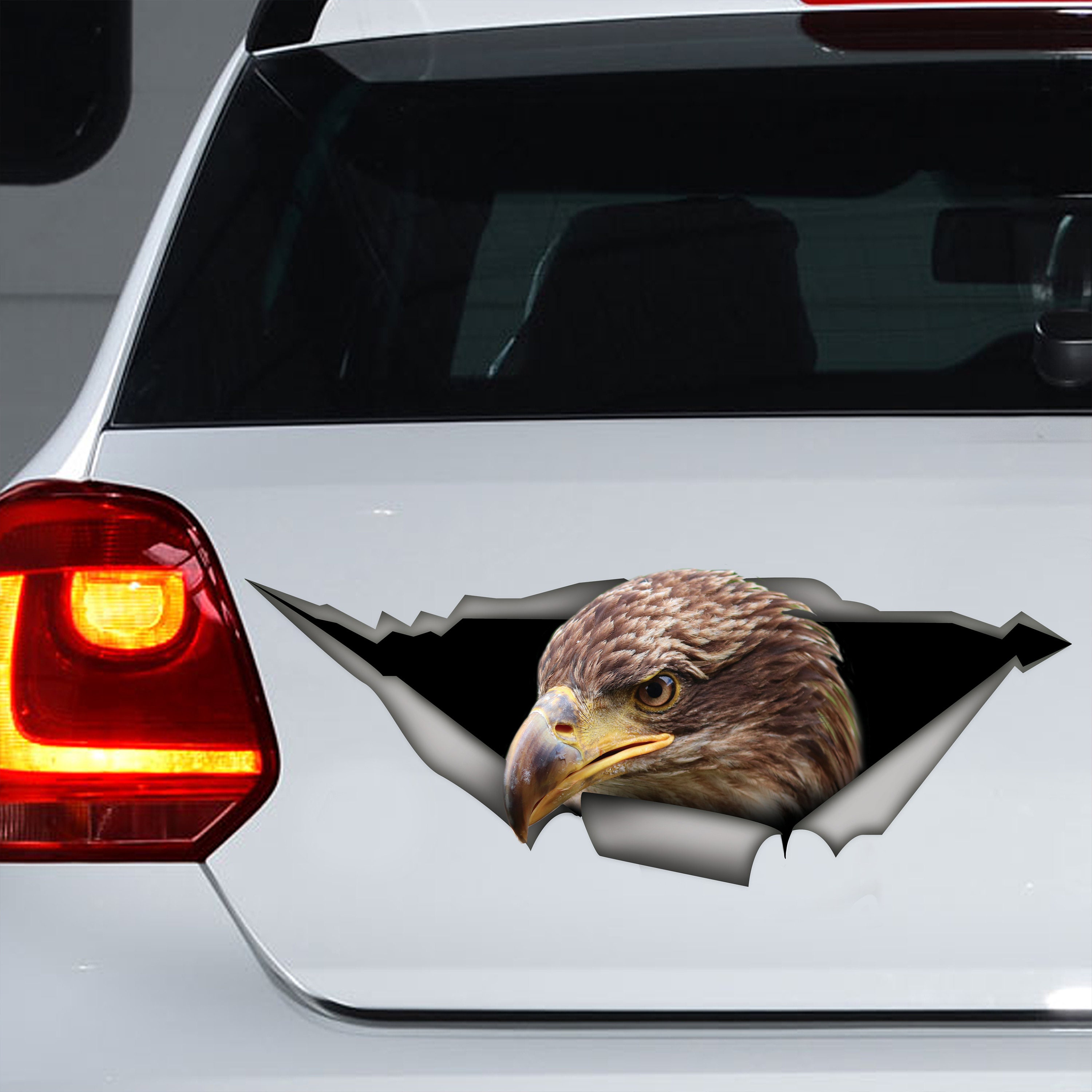 Golden Eagle Car Decal , Golden Eagle Sticker, Golden Eagle Magnet ...