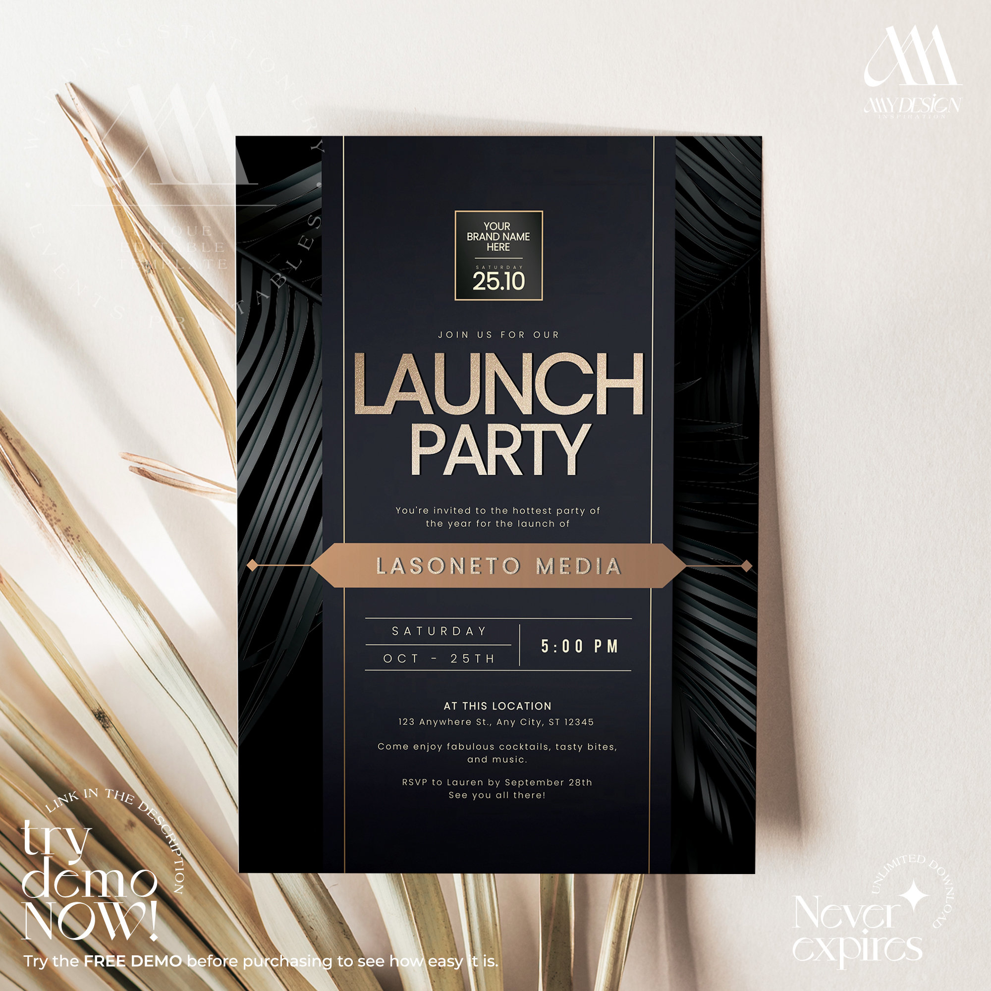 Event Invitation Design Inspiration