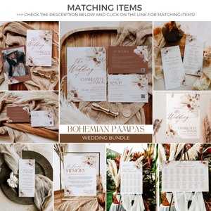 Boho Reserved Sign Template, Bohemian Wedding Reserved Sign, Editable ...