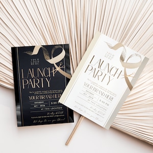 Launch Party Invitation Template: Grand Opening Flyer (corjl Template ...