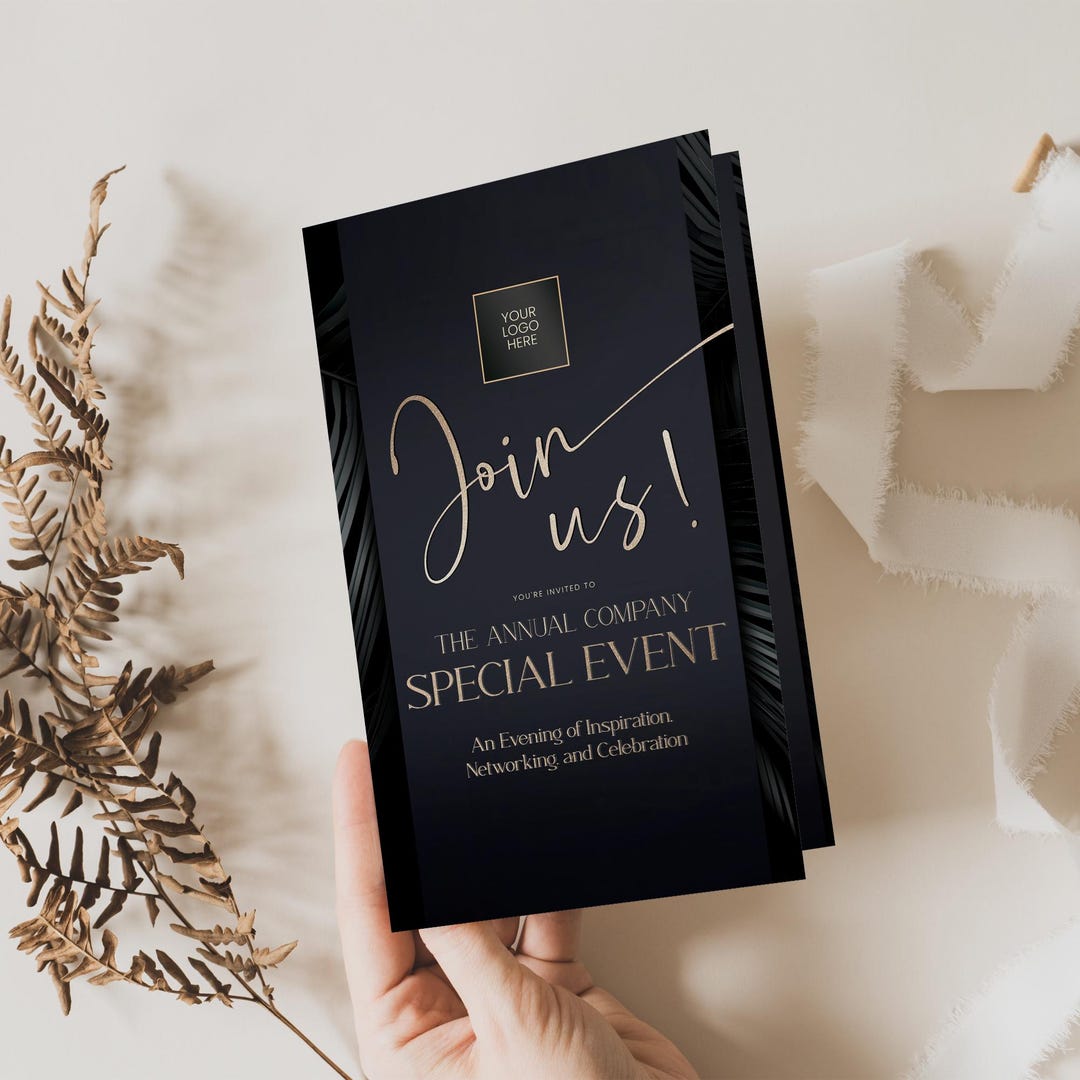 Dinner Party Invitation Template, Business Invitation Cards Printable ...