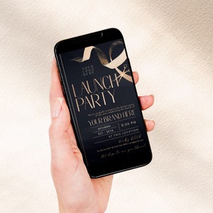 Launch Party Invitation Template: Grand Opening Flyer (corjl Template ...