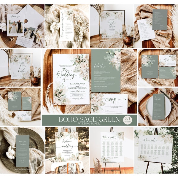 Sage Green Wedding - Etsy