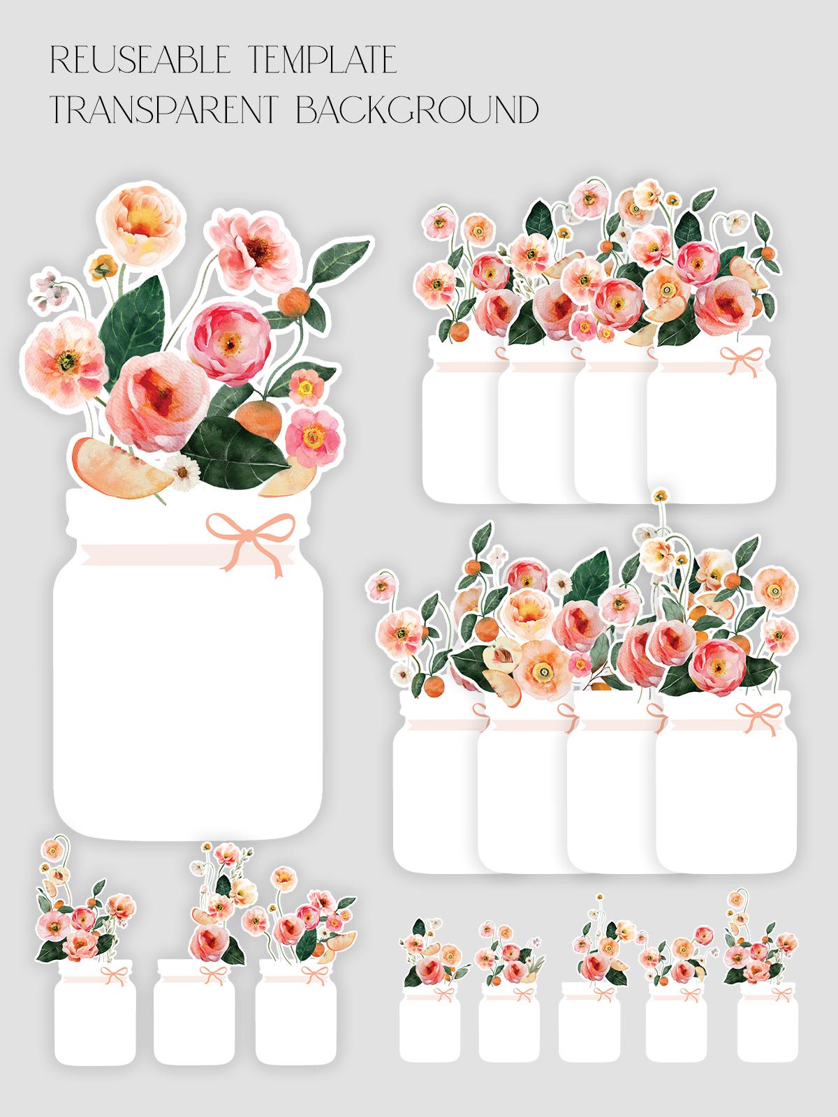 Citrus Floral 2026 Desk Calendar Printable, Monthly Planner, Watercolor ...