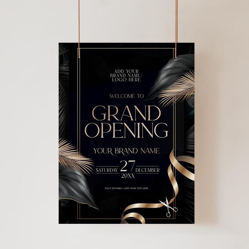 Grand Opening Banner - Etsy