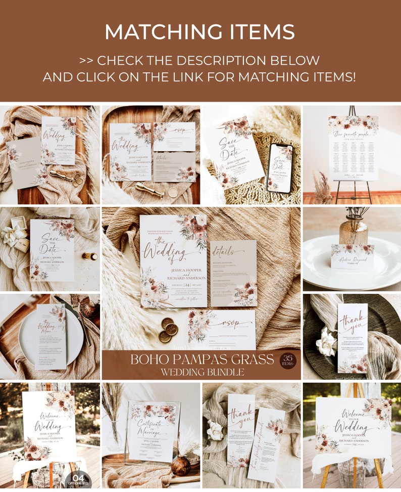 Boho Seating Chart Wedding Template Table Seating Chart Take - Etsy