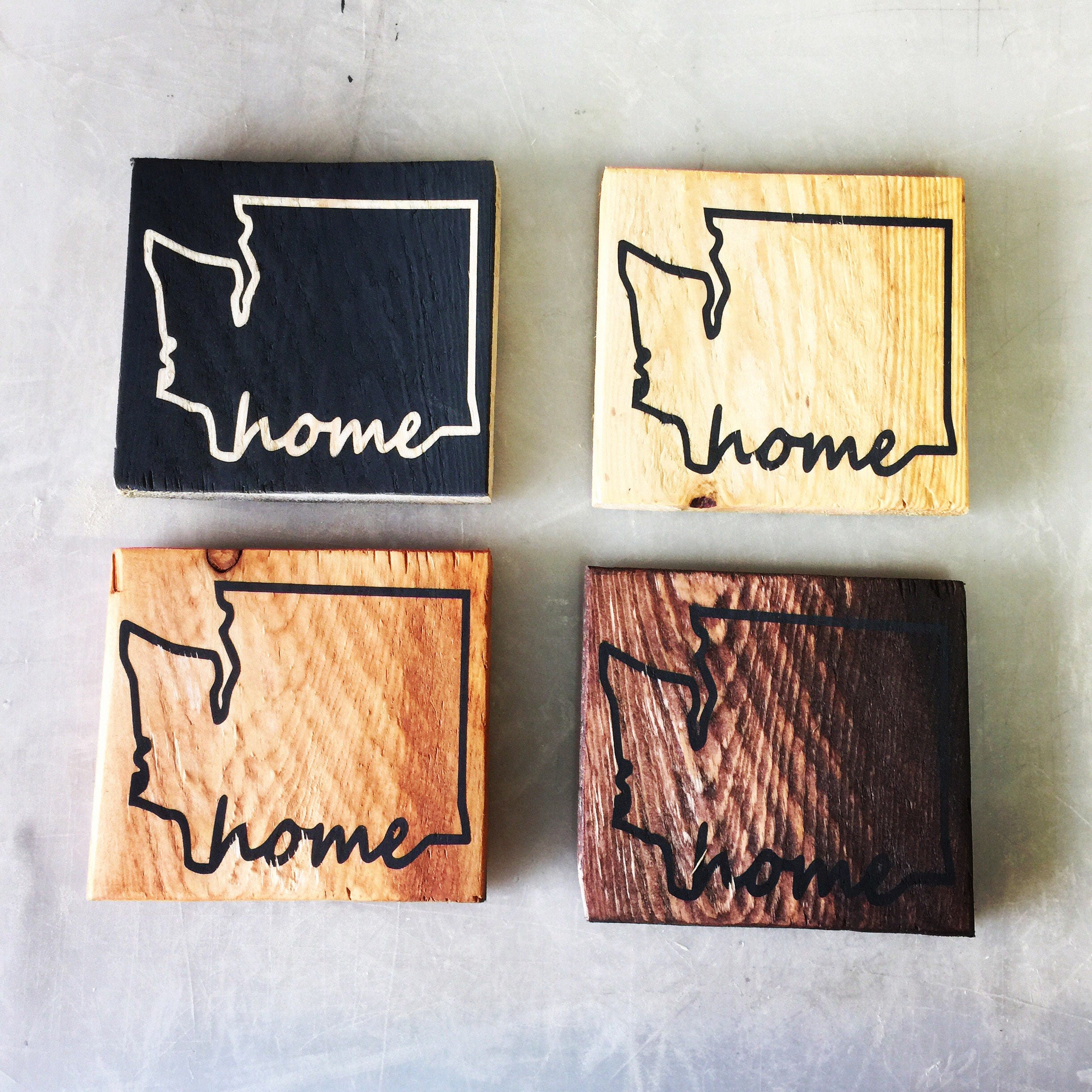 Mini home signs set of 4 | Etsy