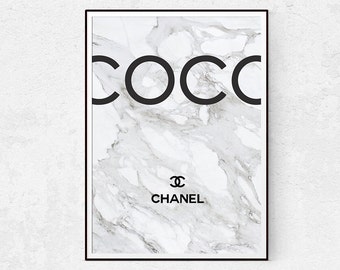 Coco chanel poster | Etsy