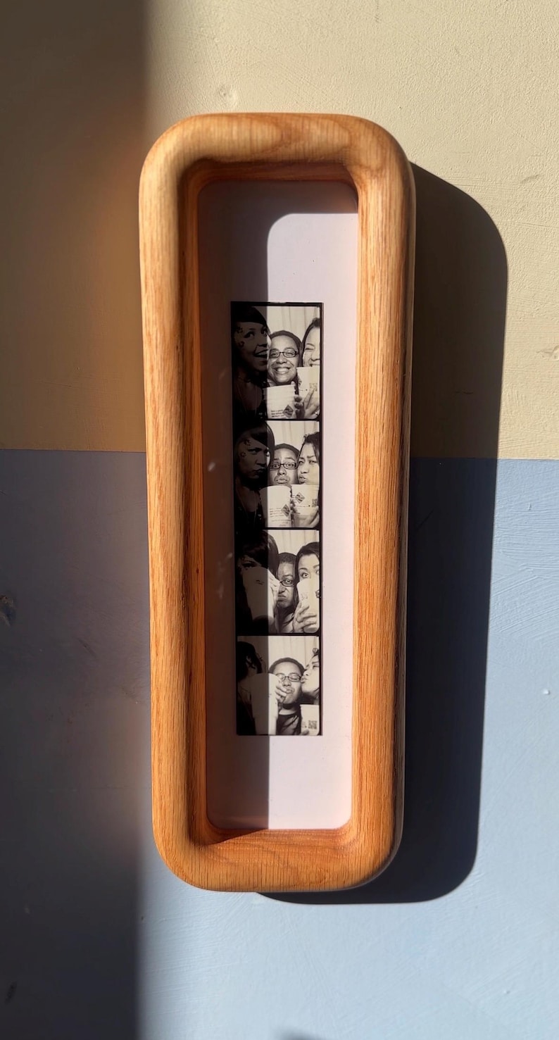 Photobooth Strip Frame, Unique Round Corner Mini INSTAX Polaroid, Small ...