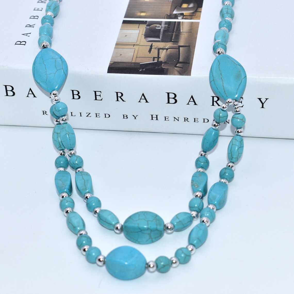 Collier bleu de pierre de haute qualité bijoux turquoise - Etsy France