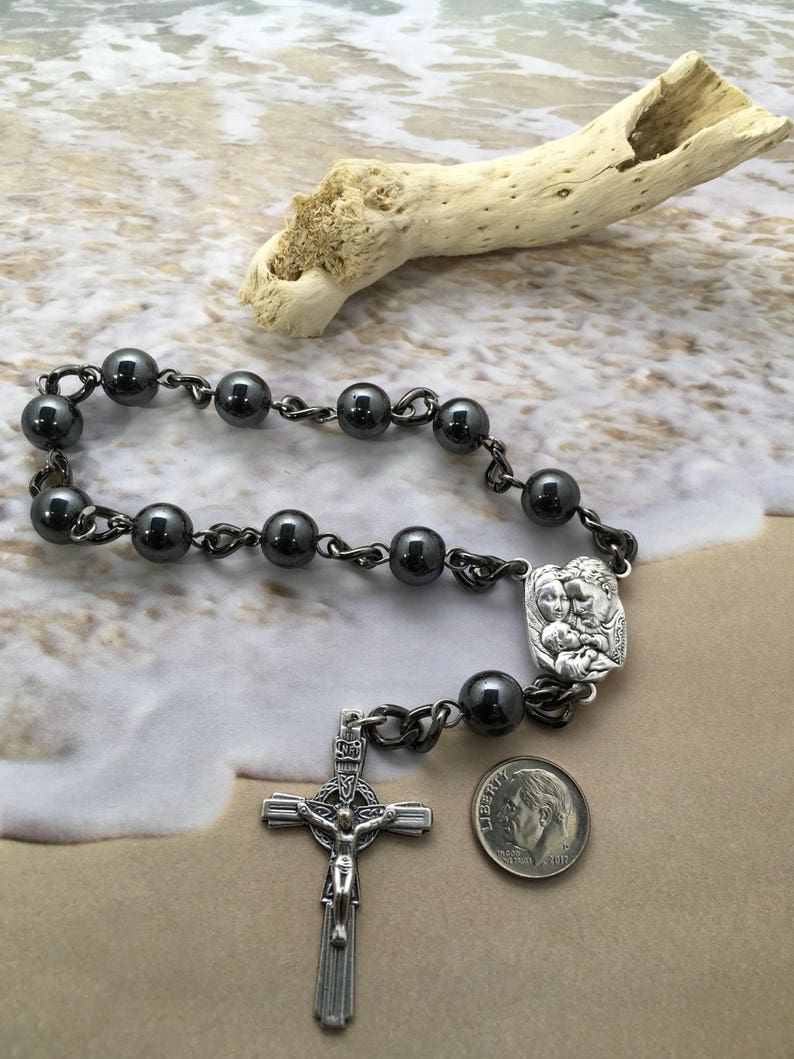Mens Catholic Rosary Single Decade Rosary Mens Pocket - Etsy